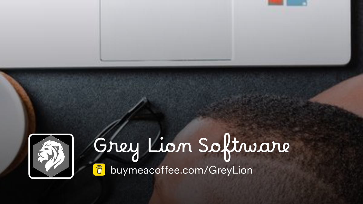 Grey Lion Software - Buymeacoffee