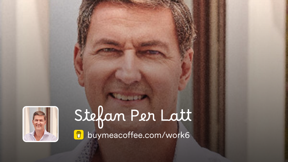 Stefan Per Latt - Buymeacoffee