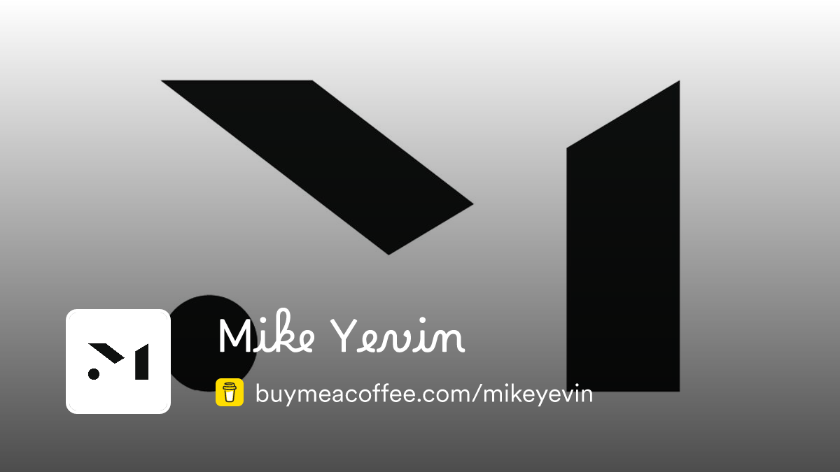 Mike Yevin - Buymeacoffee