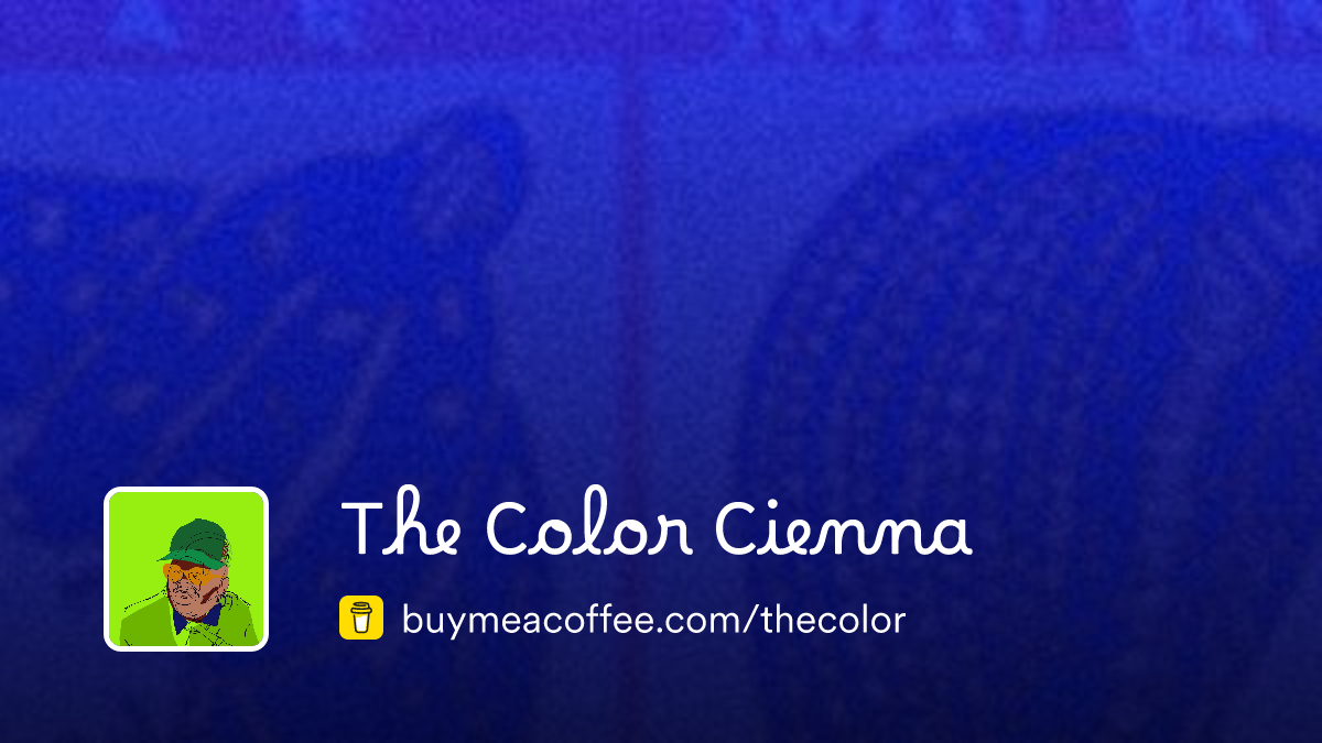 The Color Cienna - Buymeacoffee