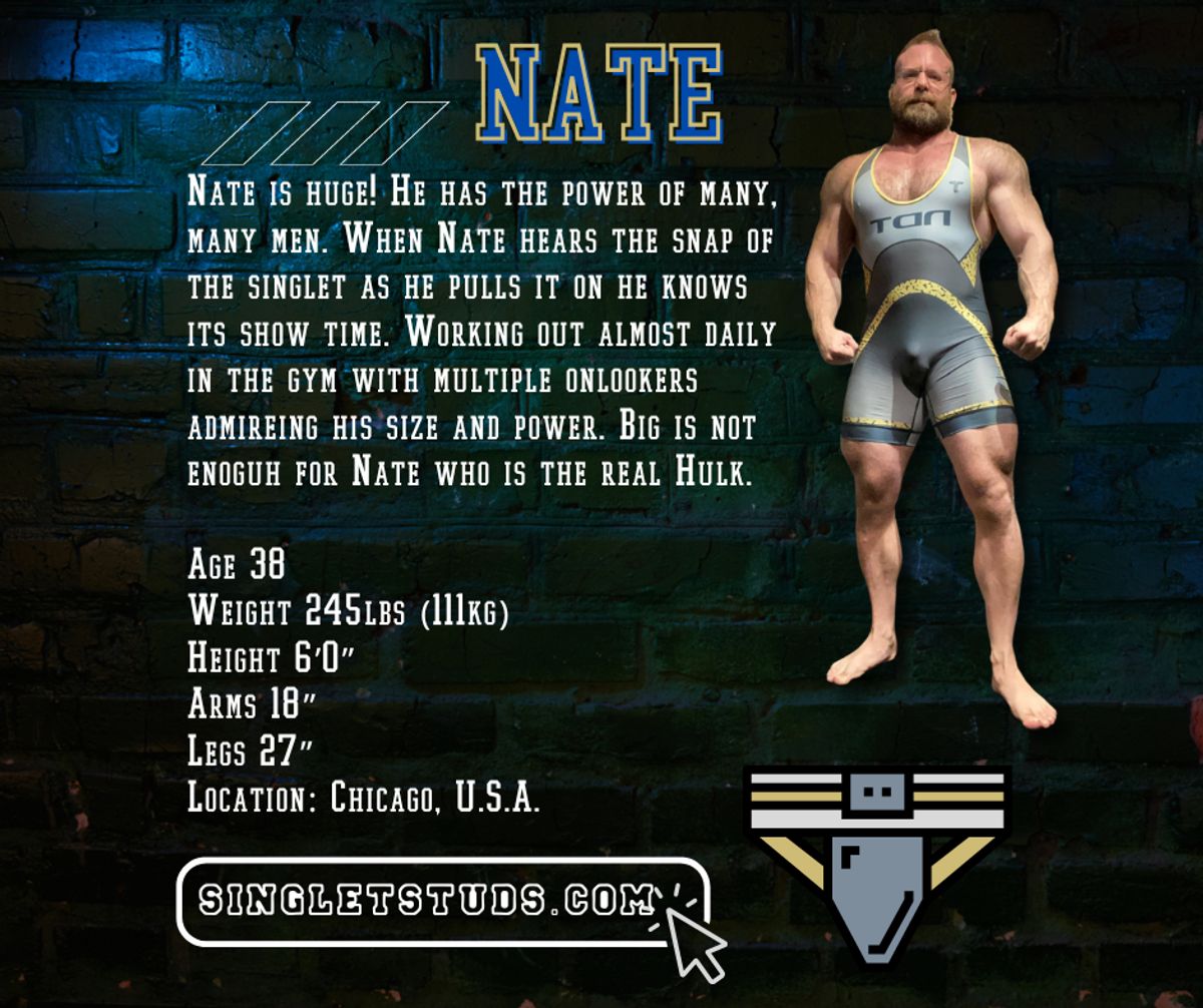 Meet Big Nate — Singlet Studs - Buymeacoffee