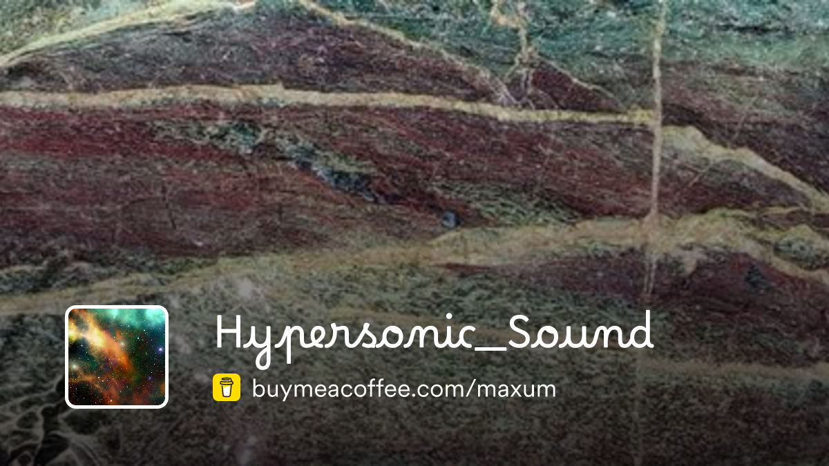 Hypersonic_Sound is Music - Buymeacoffee