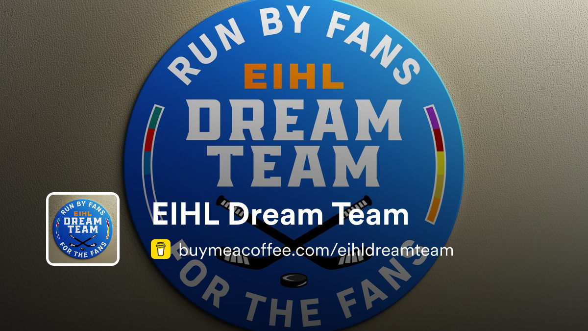 EIHL Dream Team - Buymeacoffee