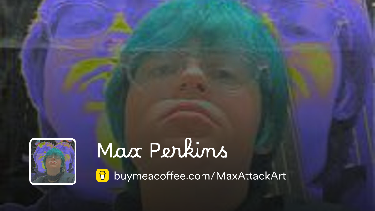 Max Perkins - Buymeacoffee