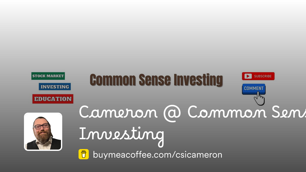 Cameron @ Common Sense Investing is Open and Honest Penny Stock ...