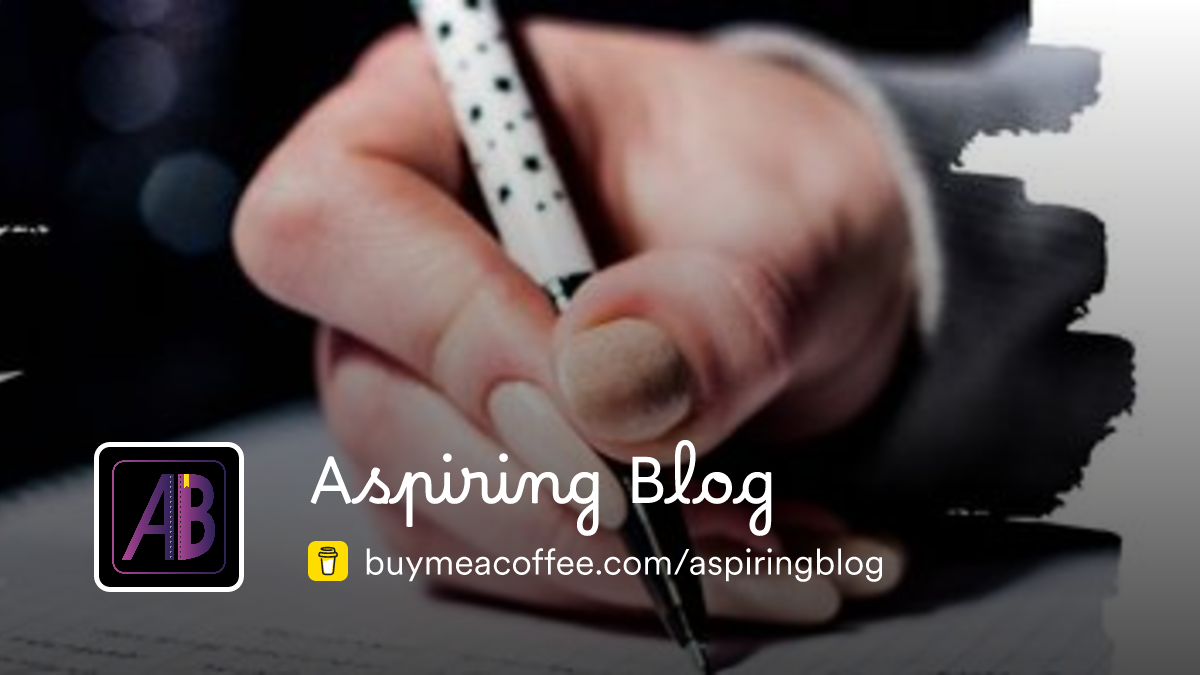 Aspiring Blog is publishing content that can inspire positive change ...