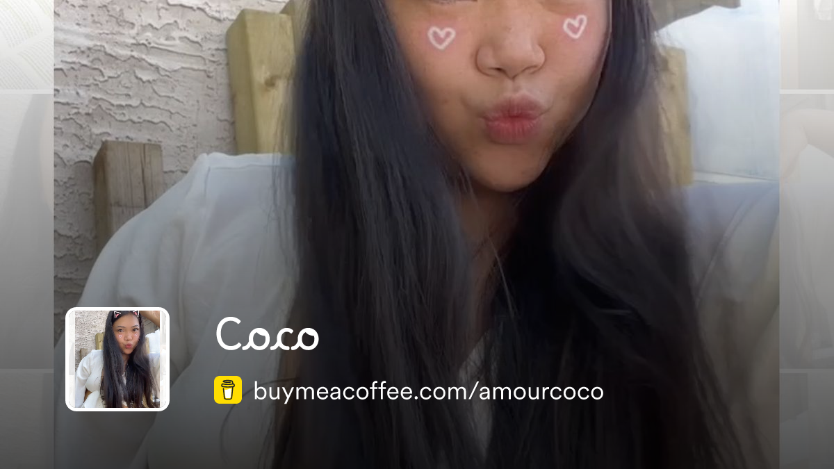 Coco - Buymeacoffee