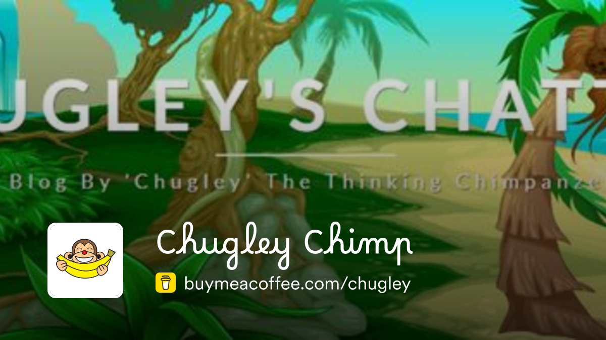 Chugley Chimp is a hard-working blogger who is really hungry ...