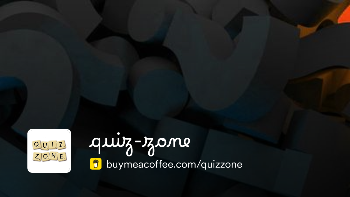 quiz-zone - Buymeacoffee
