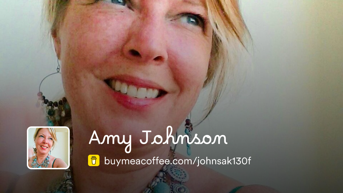 Amy Johnson - Buymeacoffee