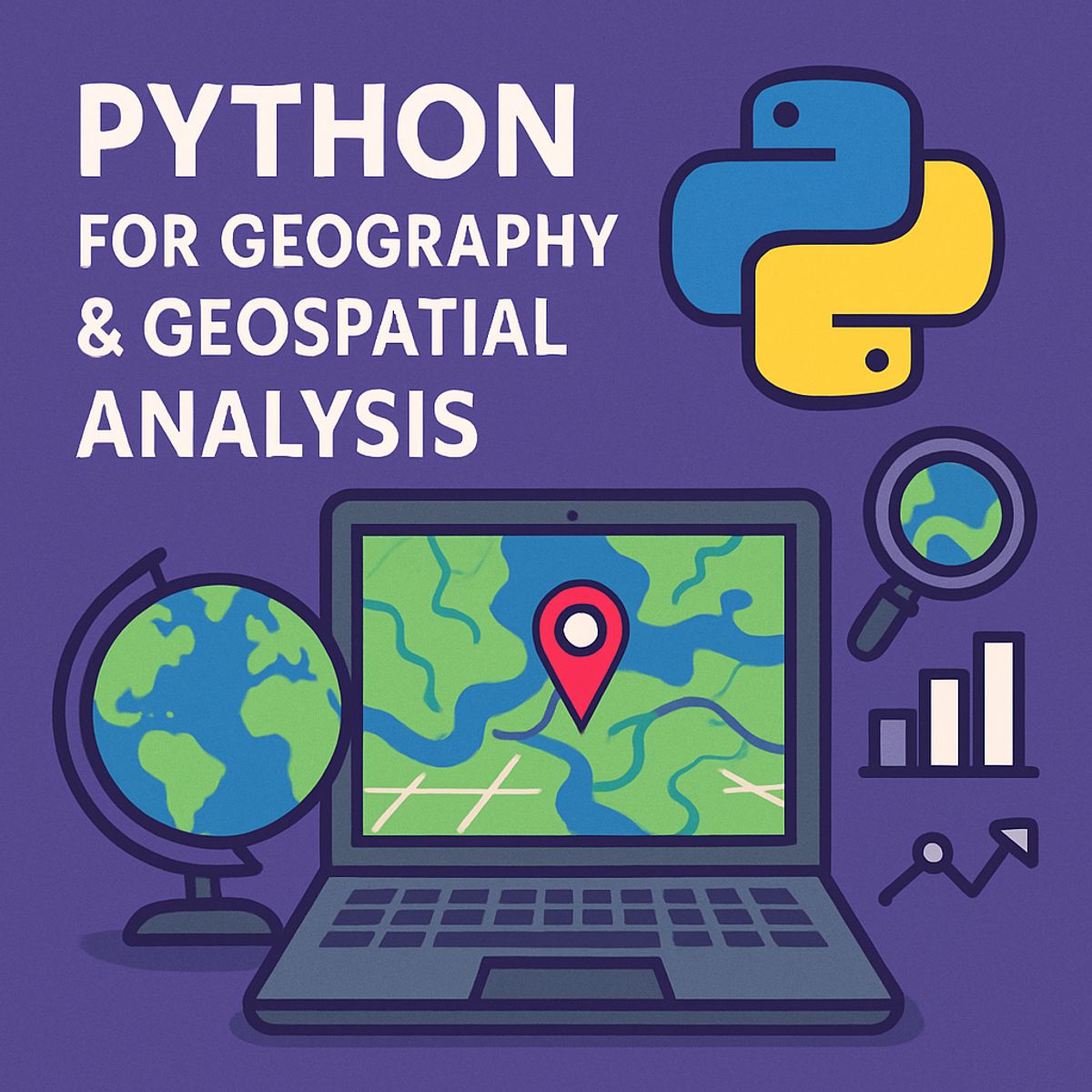 Python for Geography & Geospatial Analysis — Python Coding (CLCODING) - Buymeacoffee