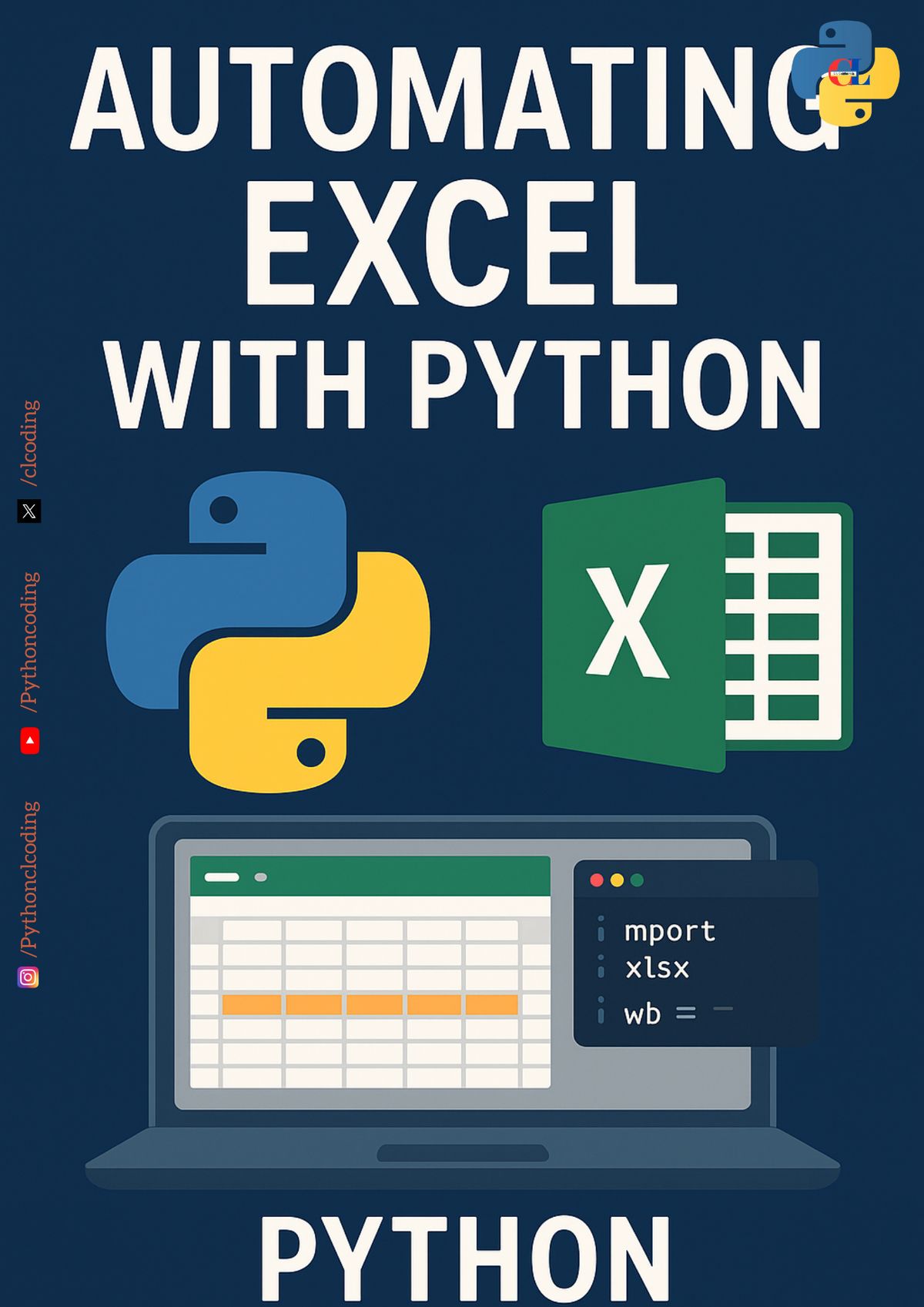 AUTOMATING EXCEL WITH PYTHON — Python Coding (CLCODING) - Buymeacoffee