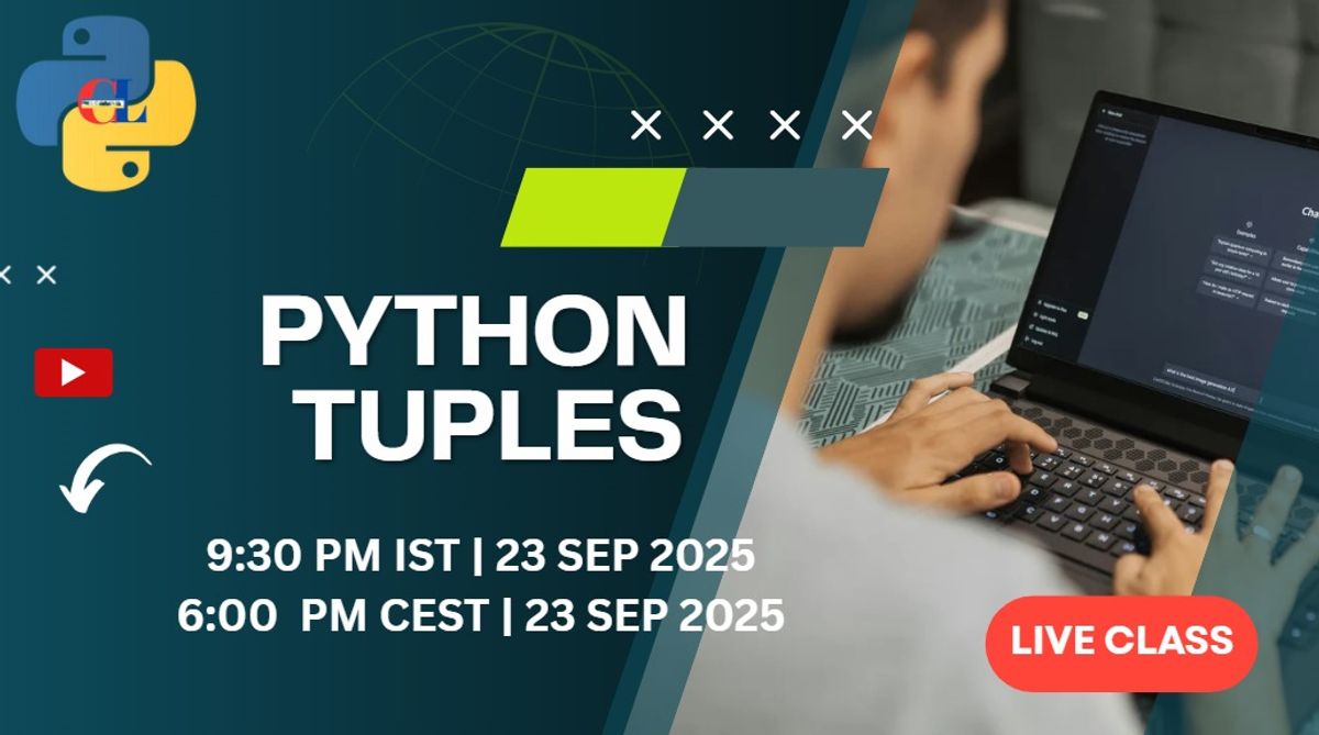 "Master immutability, master Python — Tuples are your secret weapon!" — Python Coding (CLCODING ...