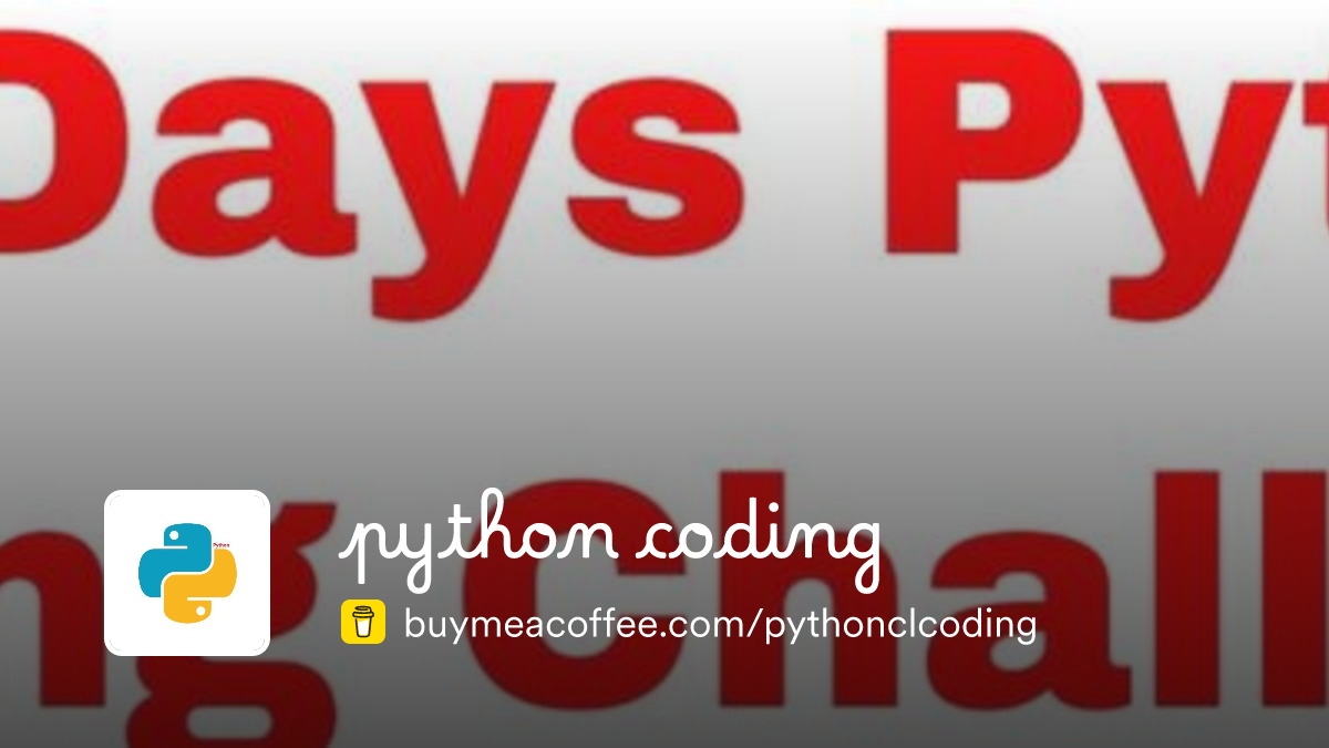 Extras | python coding - Buymeacoffee Extras | python coding - Buymeacoffee