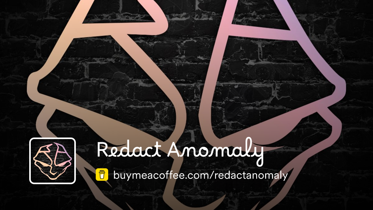 Redact Anomaly - Buymeacoffee