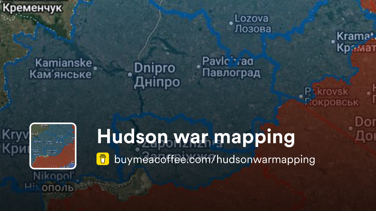 Hudson war mapping - Buymeacoffee