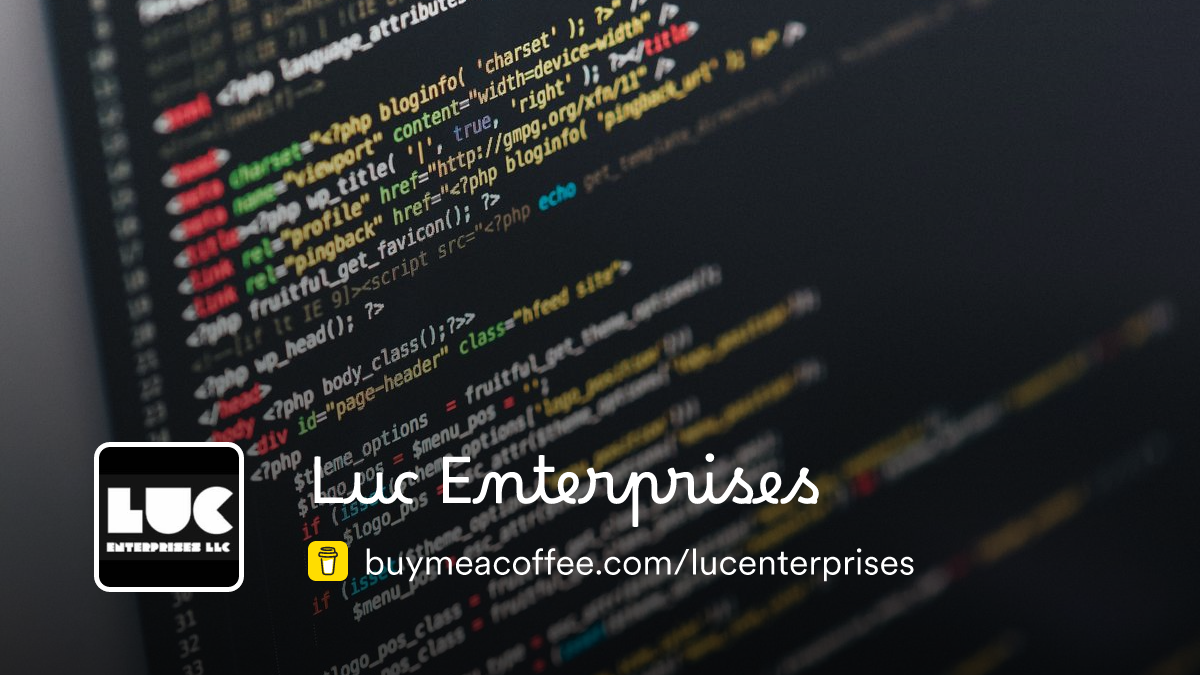 Luc Enterprises is helping people through various technological needs ...