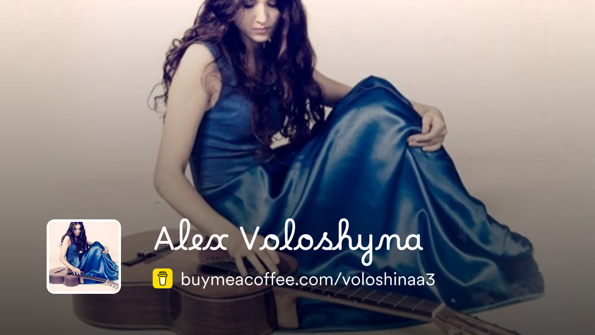 Alex Voloshyna - Buymeacoffee