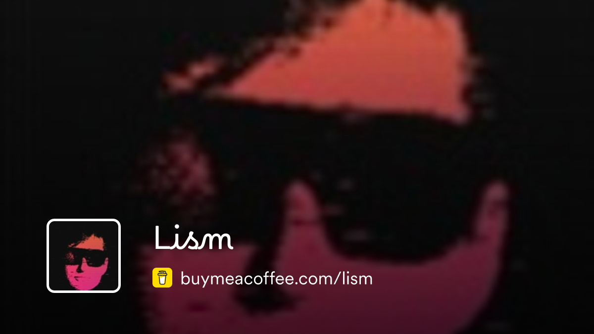 Lism - Buymeacoffee