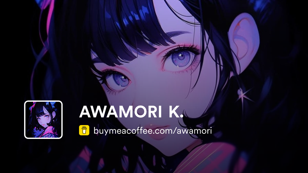 AWAMORI K. - Buymeacoffee