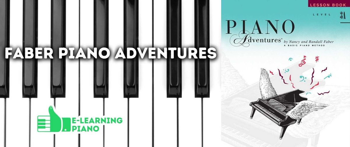 Faber Piano Adventures Lesson Book Level 3A (Part 1 of 4) Piano ...