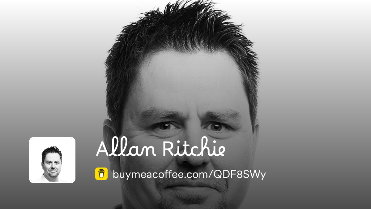 Allan Ritchie - Buymeacoffee
