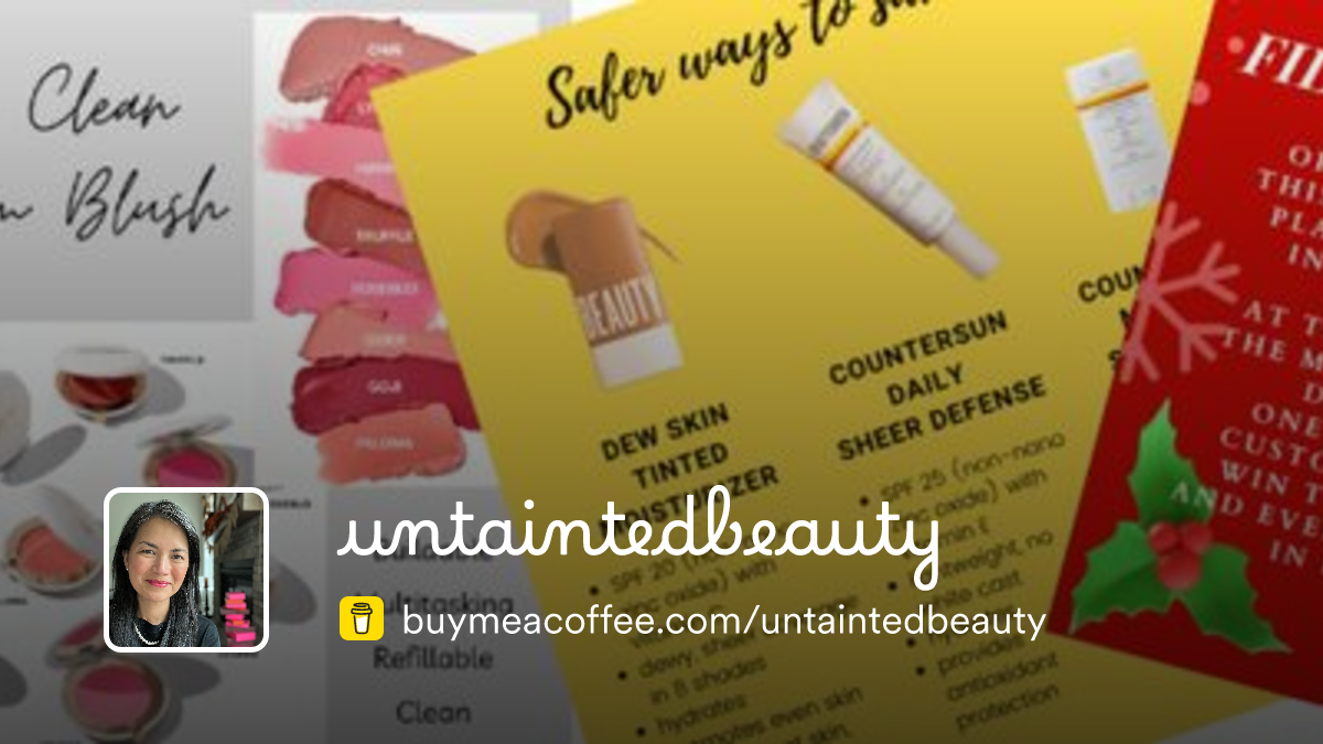 untaintedbeauty is creating Beautycounter graphics - Buymeacoffee