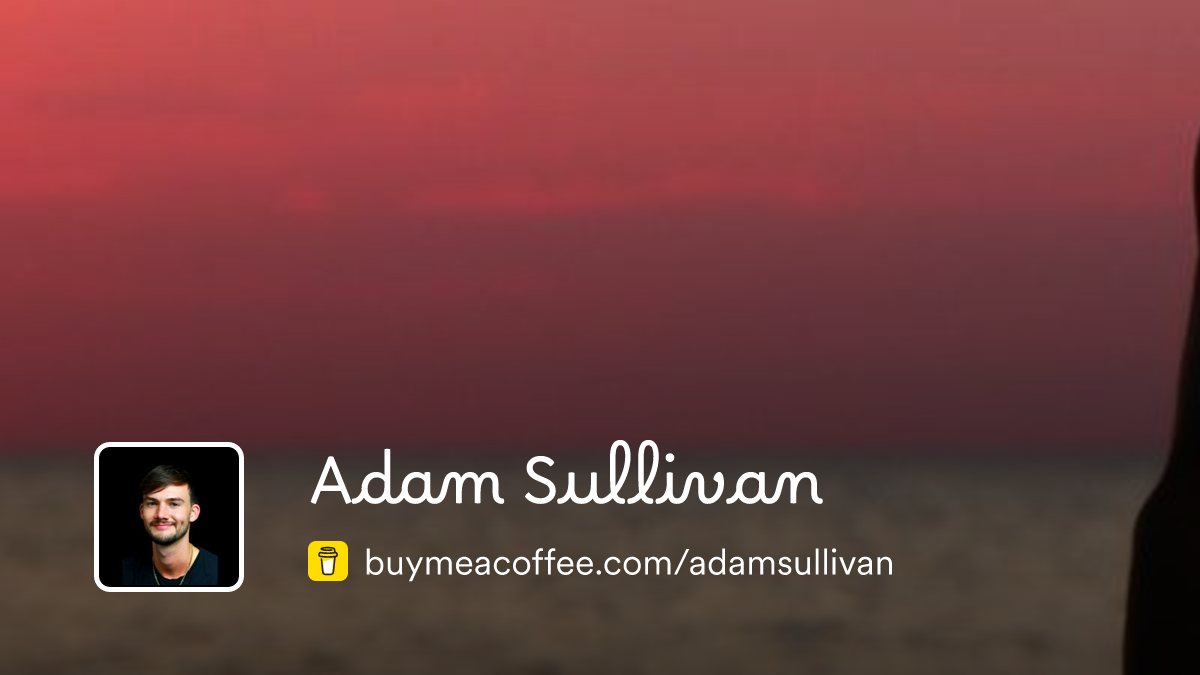 Extras | Adam Sullivan - Buymeacoffee