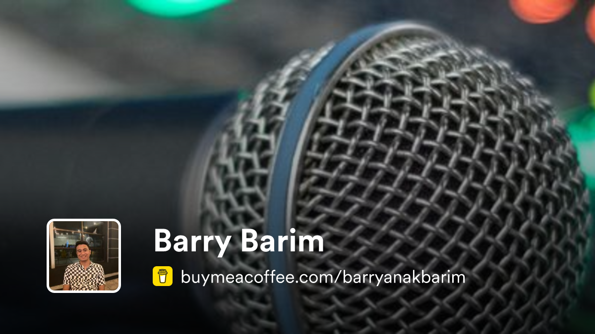 Barry Barim is a Podcast Host & Producer - Buymeacoffee