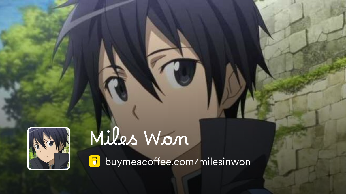 Miles Won - Buymeacoffee