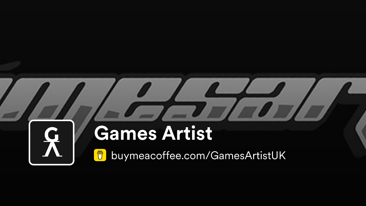 Games Artist is an educational platform for Games Artists. - Buymeacoffee