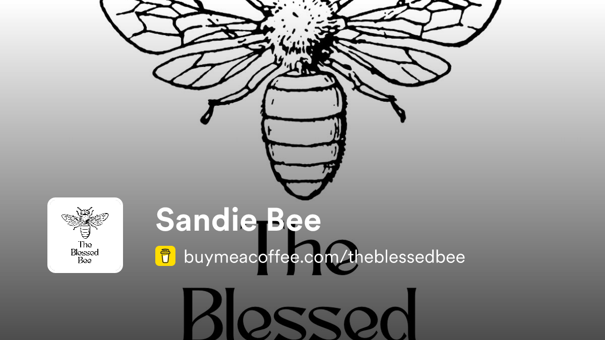 Sandie Bee is Just a witch doing her thing and trying to help others ...