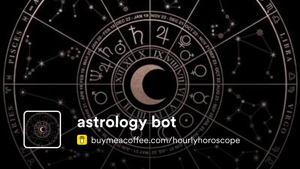 astrology bot - Buymeacoffee