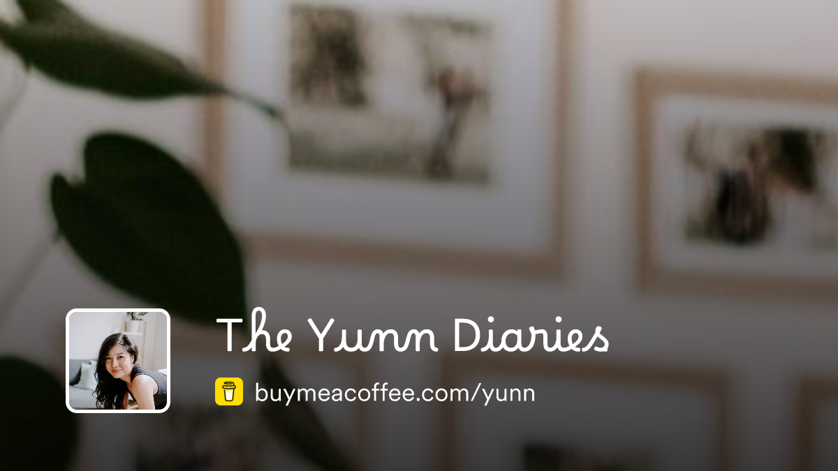 The Yunn Diaries is creating music from the ashes of burnout - Buymeacoffee