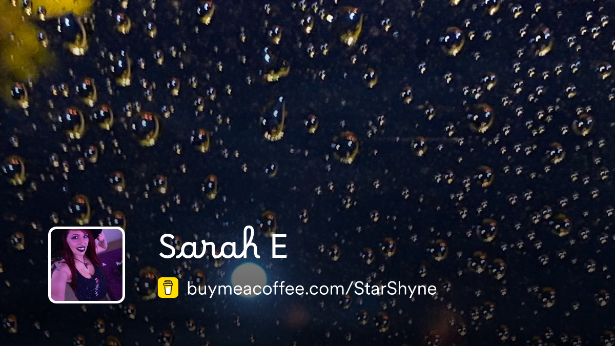 Sarah E - Buymeacoffee