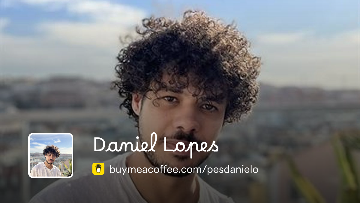 Daniel Lopes - Buymeacoffee