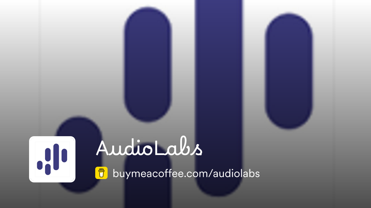 AudioLabs - Buymeacoffee