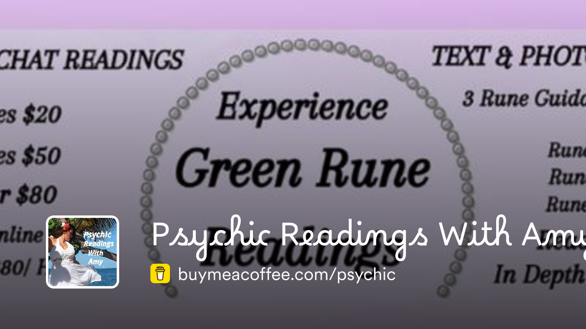 Membership | Psychic Readings With Amy - Buymeacoffee