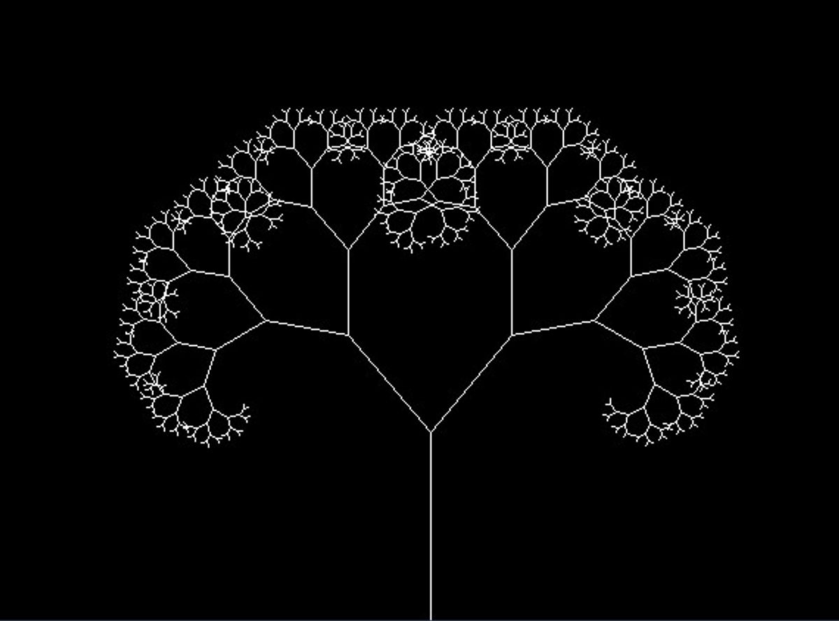 Example: Fractal Tree — Mustafa.H - Buymeacoffee