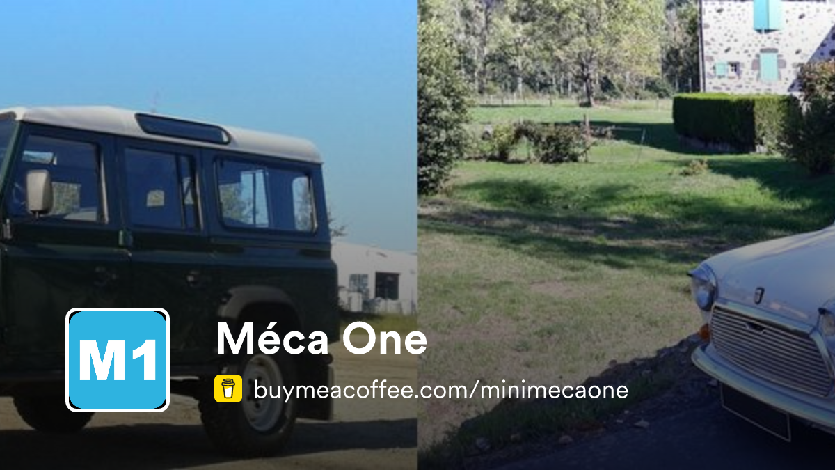 Méca One - Buymeacoffee