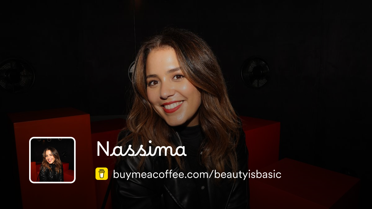 Nassima - Buymeacoffee