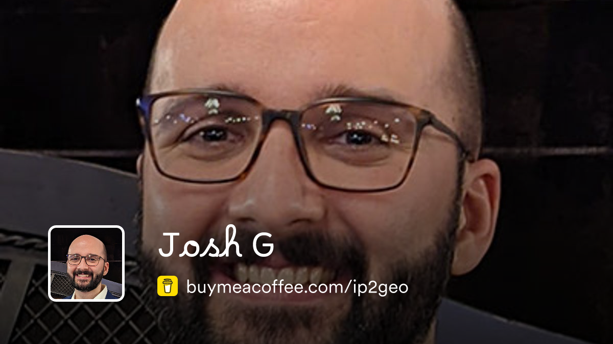 Josh G - Buymeacoffee