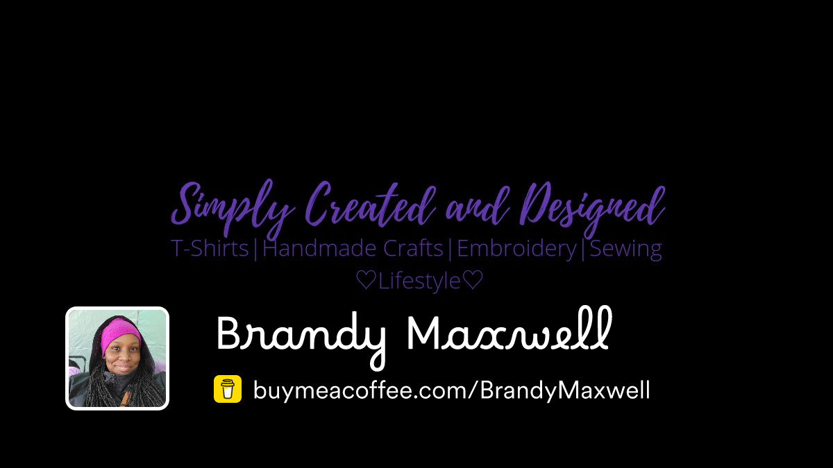 Brandy Maxwell - Buymeacoffee