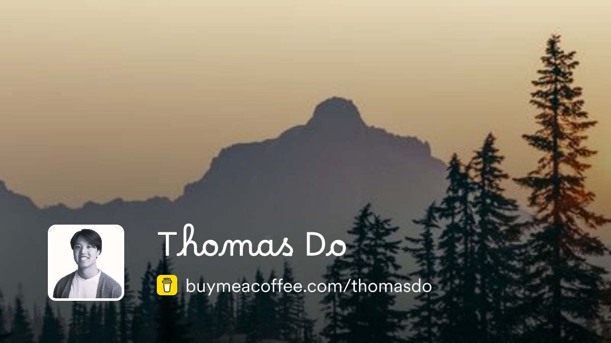 Thomas Do - Buymeacoffee