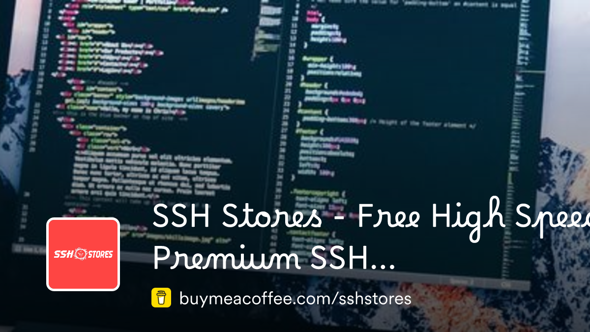 Membership | SSH Stores - Free High Speed Premium SSH & VPN Account ...