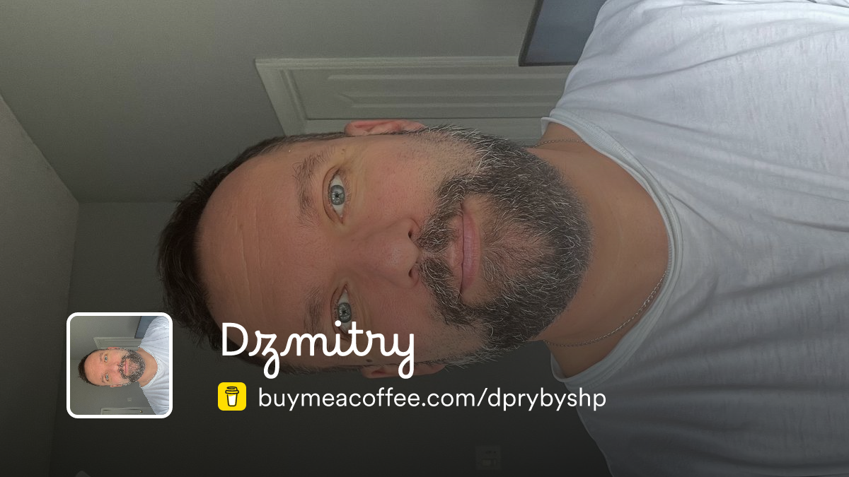Dzmitry - Buymeacoffee