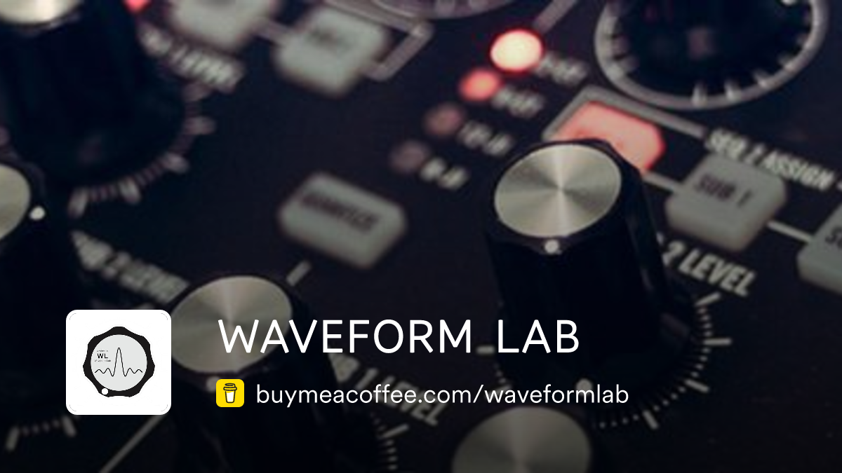 WAVEFORM LAB - Buymeacoffee
