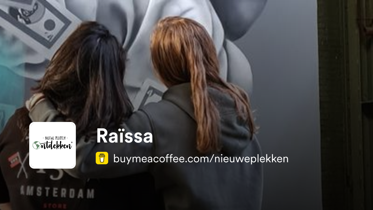 Raïssa is travelbloggers - Buymeacoffee