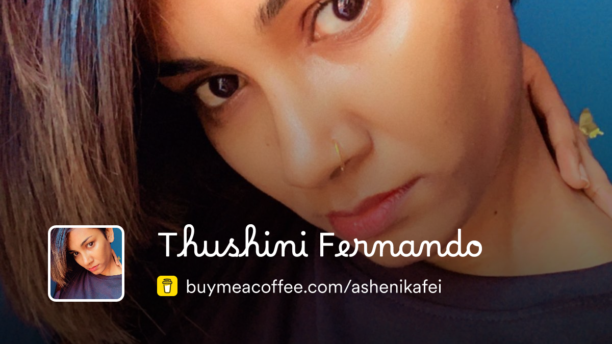 Thushini Fernando - Buymeacoffee