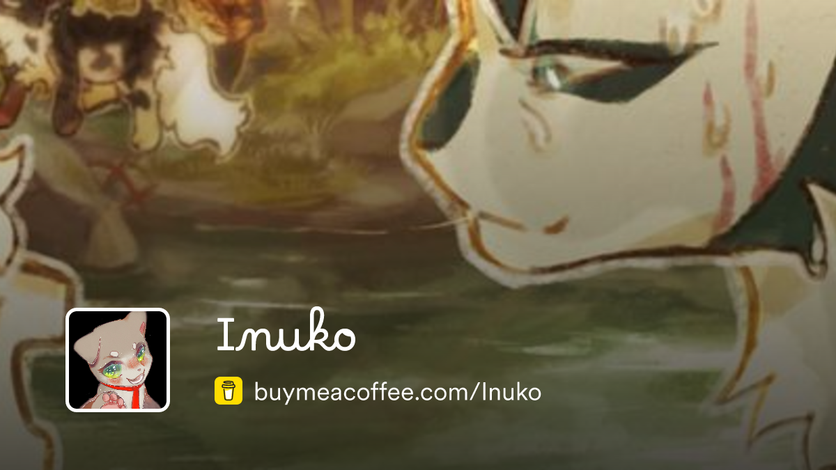 Inuko is posting some art when they're free - Buymeacoffee
